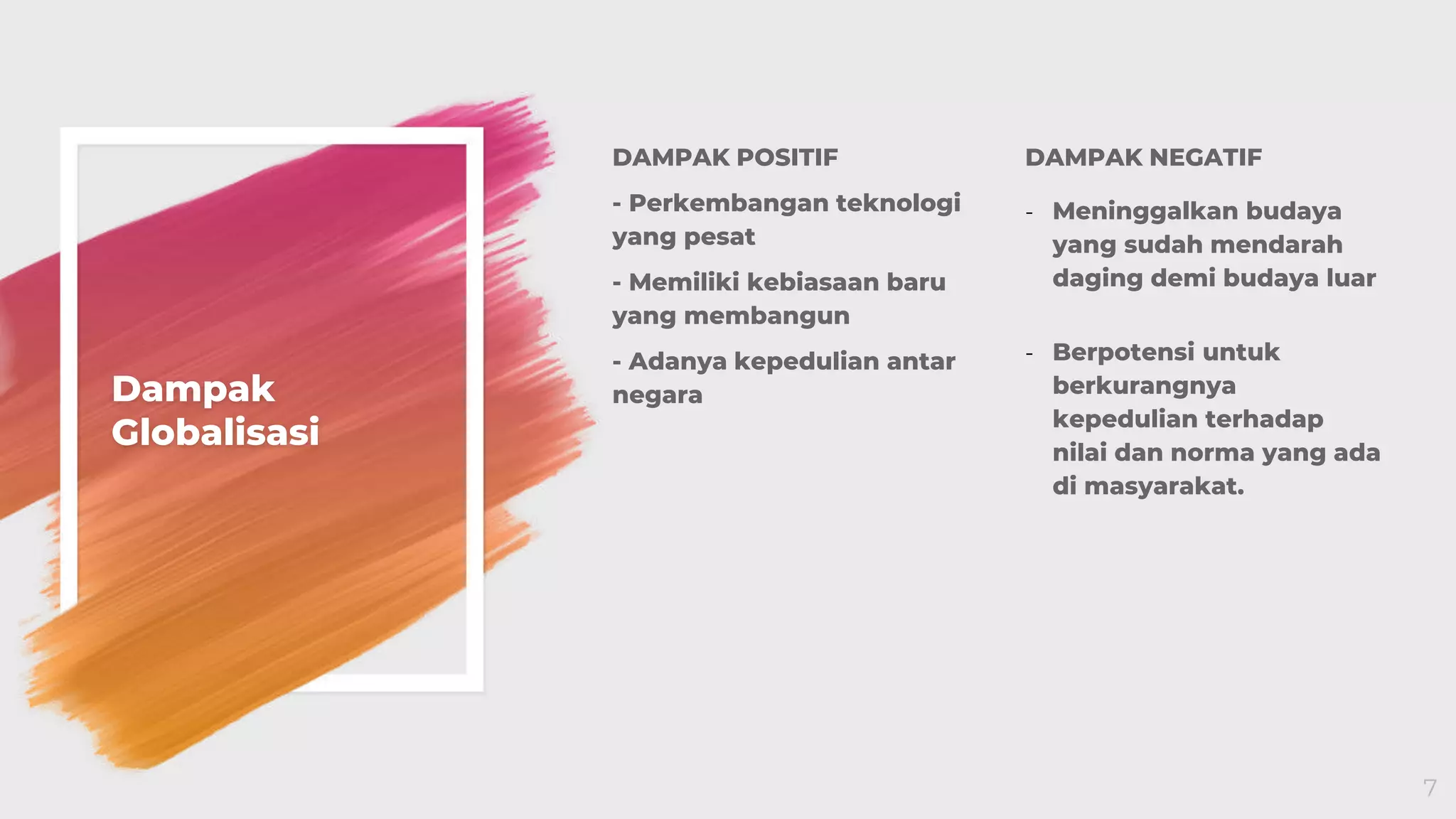 Globalisasi dan modernisasi | PPT