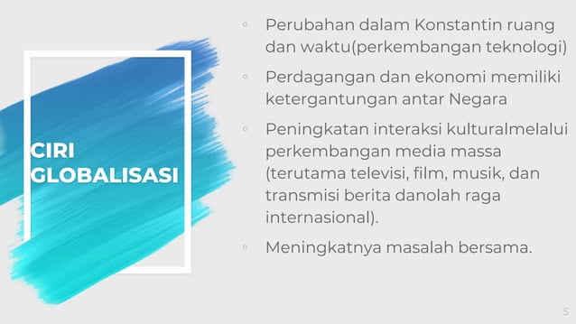 Globalisasi dan modernisasi | PPT