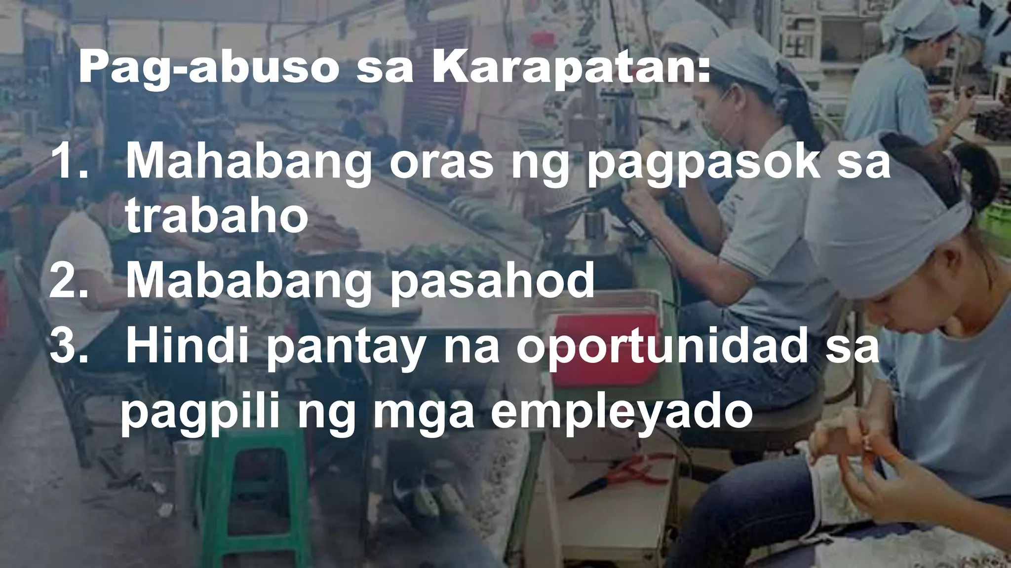 Globalisasyon at Ang Mga Isyu sa Paggawa.pptx