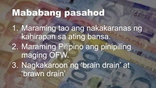 Globalisasyon at Ang Mga Isyu sa Paggawa.pptx
