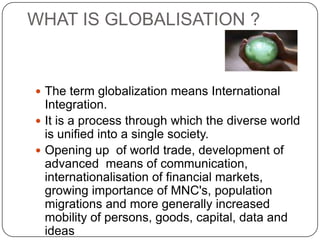 Sociological Analysis of Globalization and its Impact on Rural Economy ...