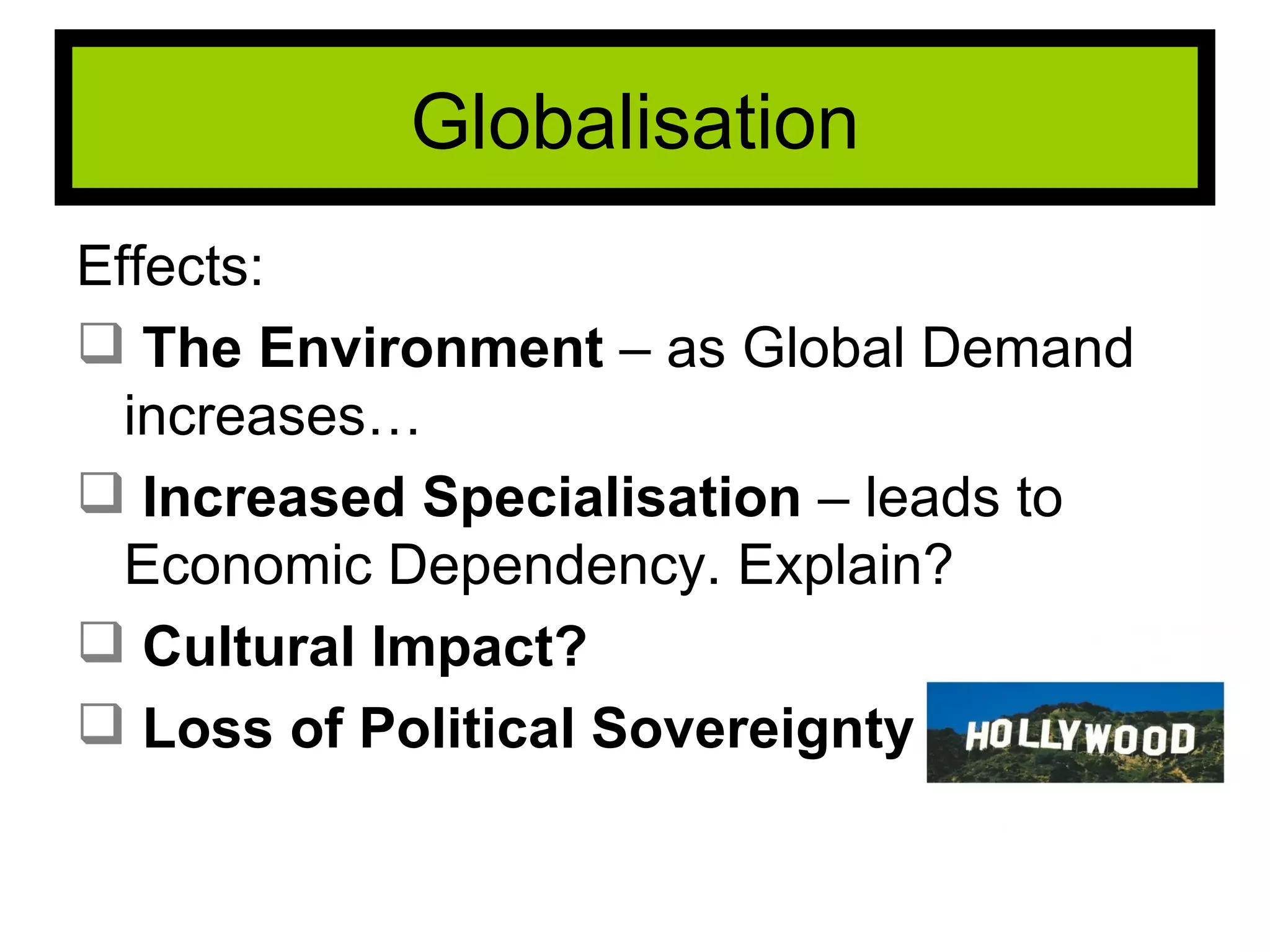 Globalisation | PPT