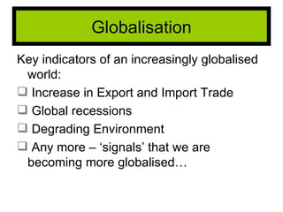 Globalisation | PPT