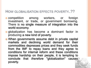 Globalisation | PPTX | Economy | Business and Finance