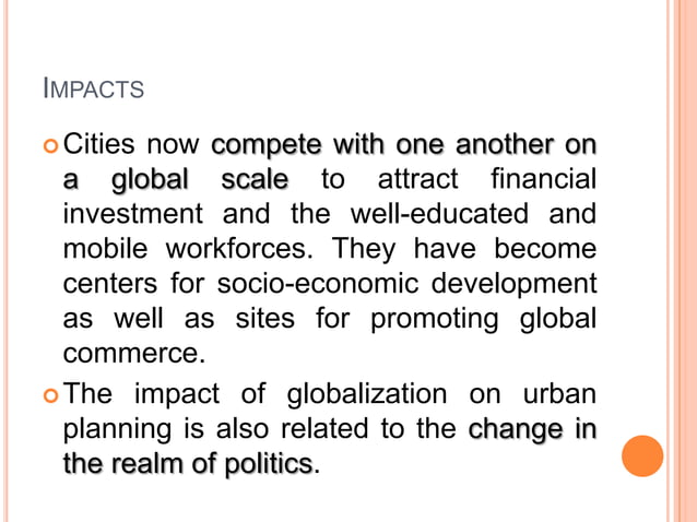 Globalisation | PPTX | Economy | Business and Finance