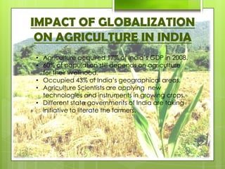 Impact Of Globalization On Agriculture