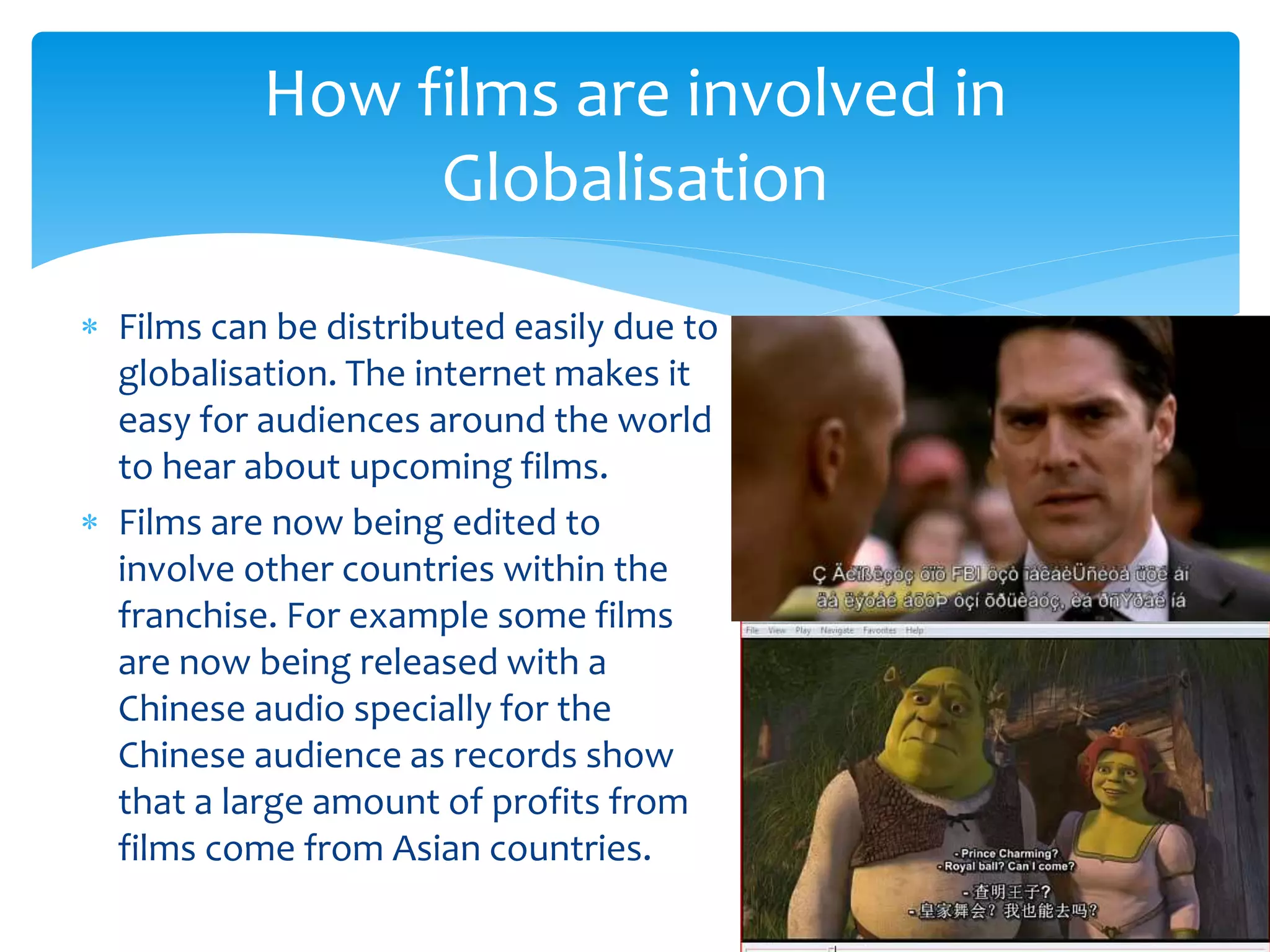 Globalisation in Media | PPTX