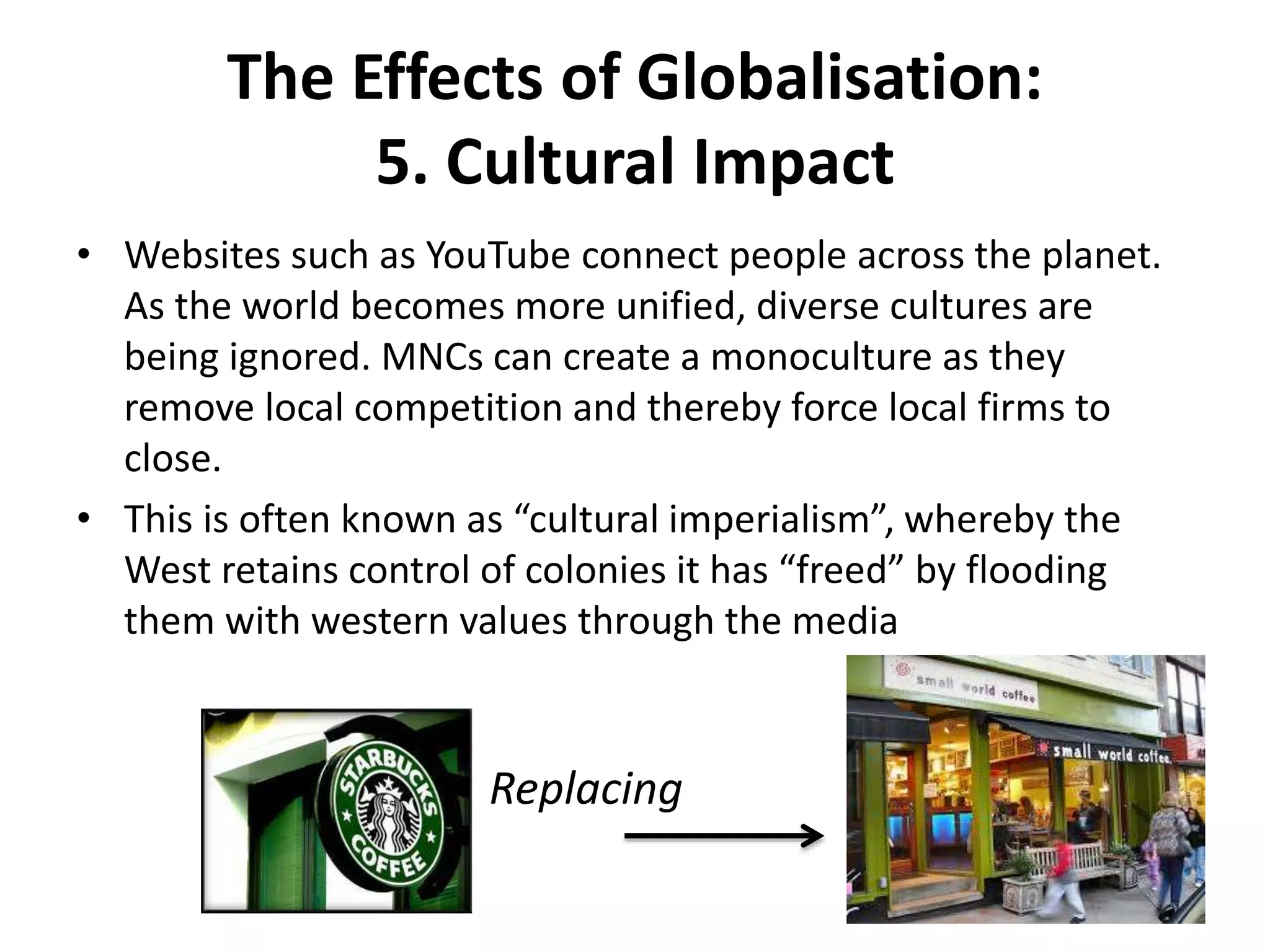 Globalisation and reverse flow | PPTX