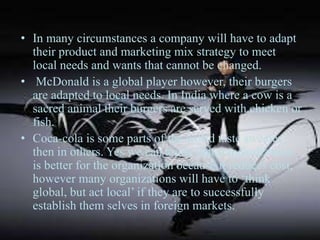 Glocalisation | PPTX