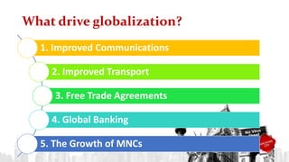 Globalisation | PPTX | Economy | Business and Finance
