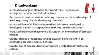 Globalisation | PPTX | Economy | Business and Finance