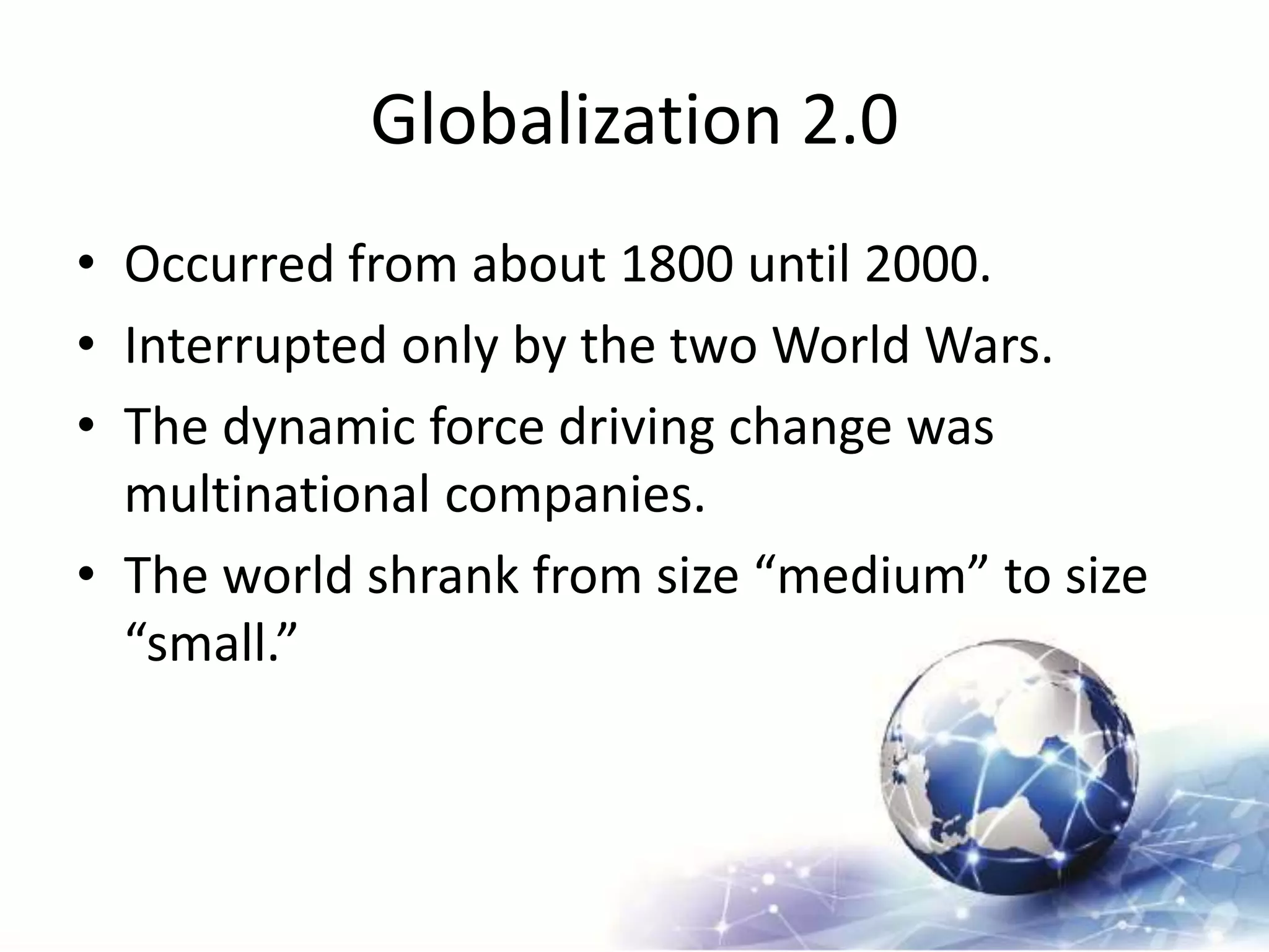 Globalisation | PPTX