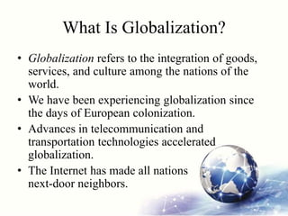 Globalisation | PPTX
