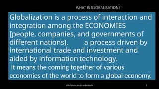 Globalisation and the Indian economy.pptx