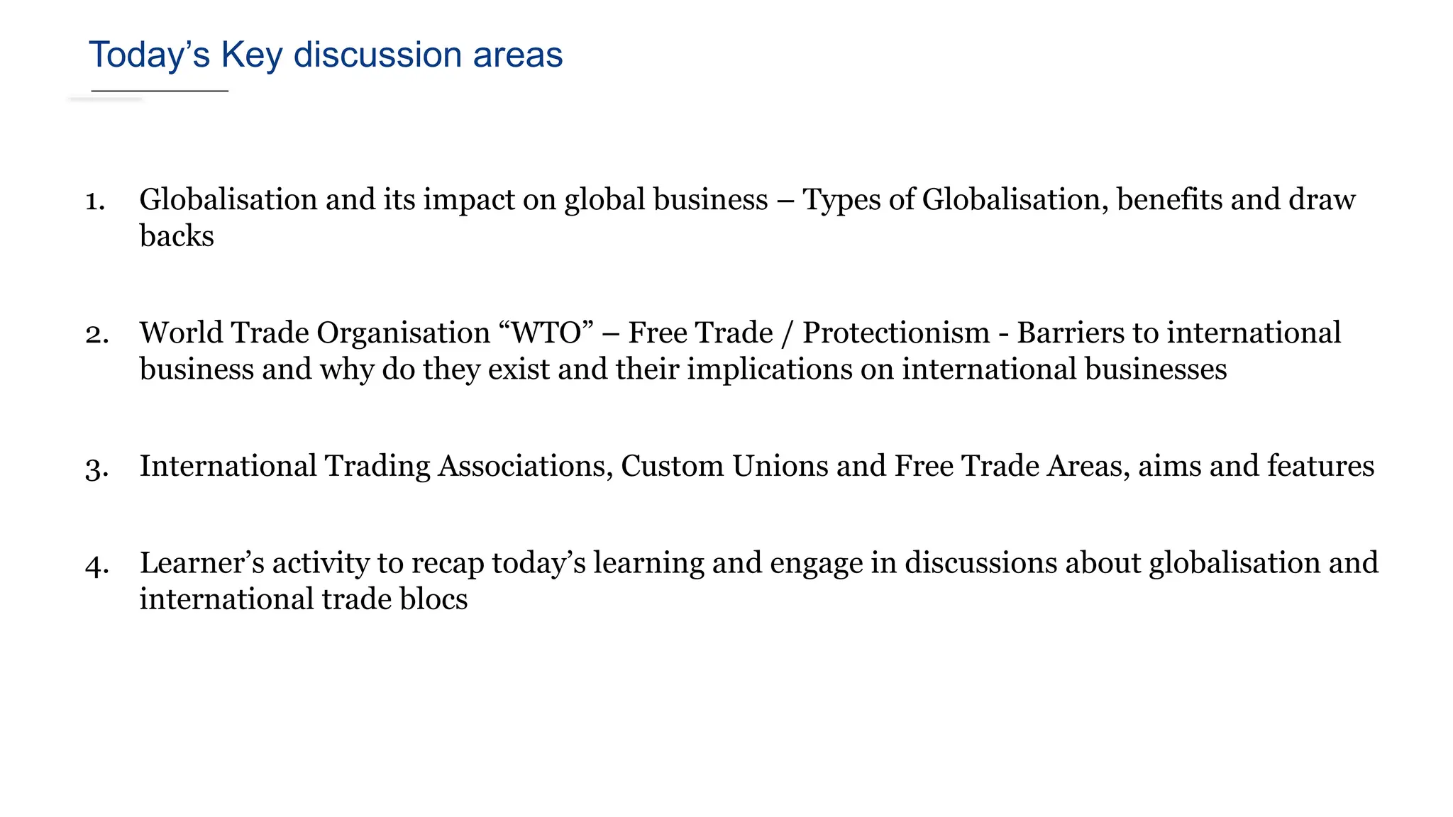 Globalisation - International Business Unit5.pptx