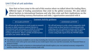 Globalisation - International Business Unit5.pptx