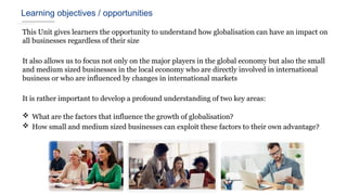 Globalisation - International Business Unit5.pptx
