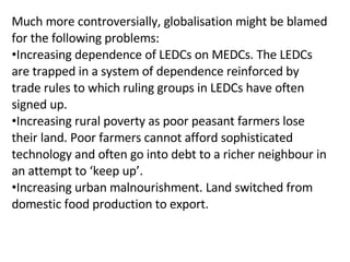 Globalisation Of Food Production | PPT