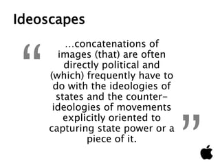 'A is for Appadurai': Globalisation and Apple | PPTX