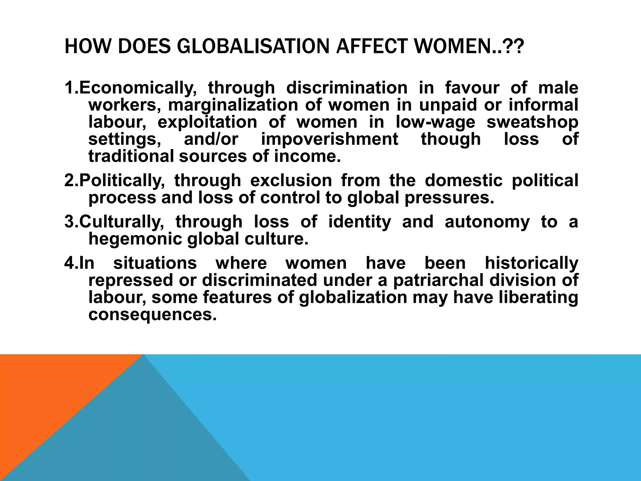 Globalisation slideshare | PPTX | Economy | Business and Finance