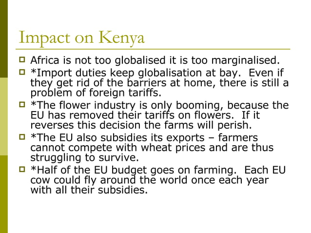 Globalisation & The Eu | PPT