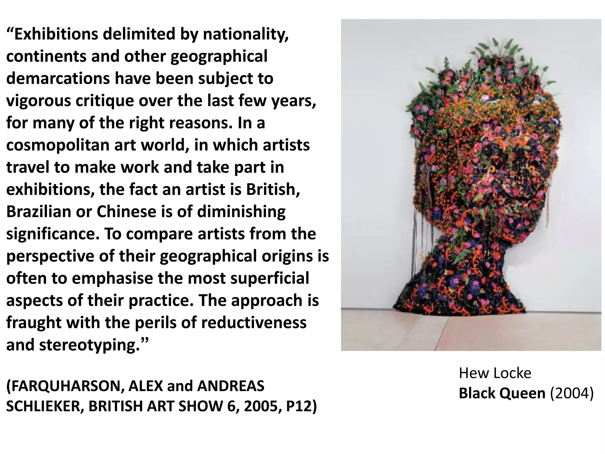 Globalisation and art | PPTX