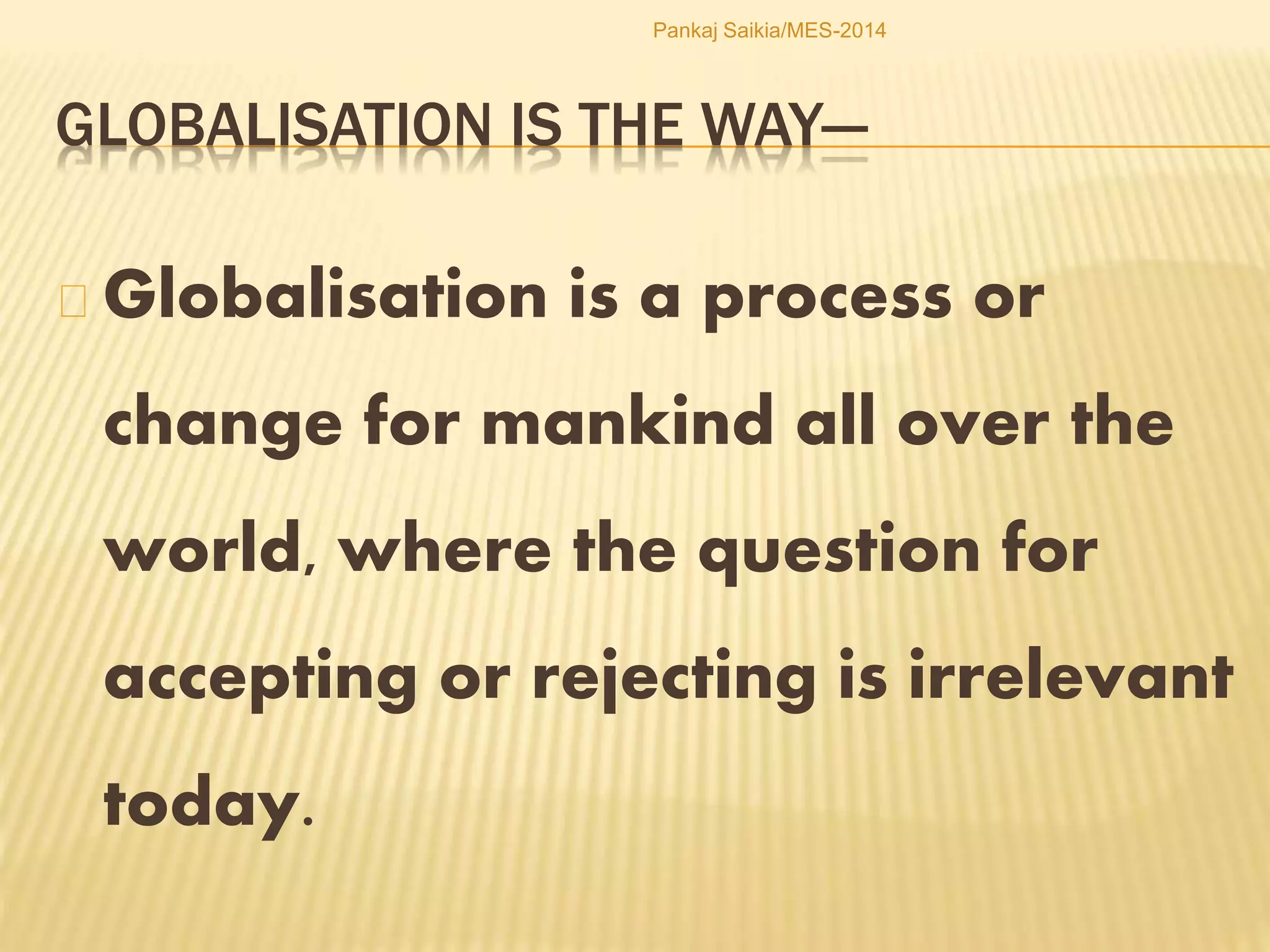 Globalisation and indian economy... cbse class x social science... | PPTX