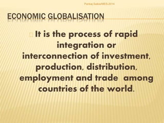 Globalisation and indian economy... cbse class x social science... | PPTX