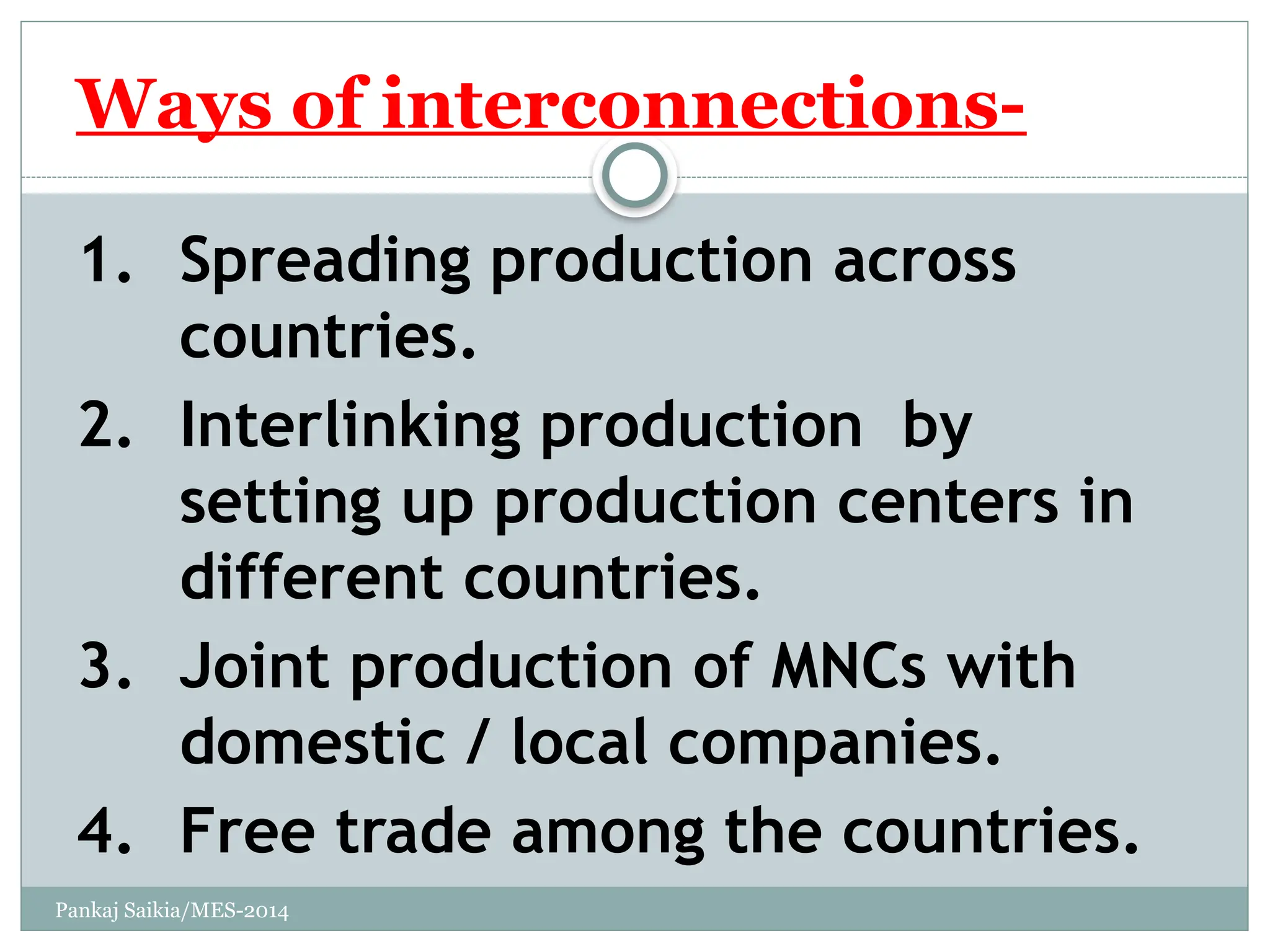 Globalisation And Indian Economy... CBSE Class -X Social Science...2024 ...