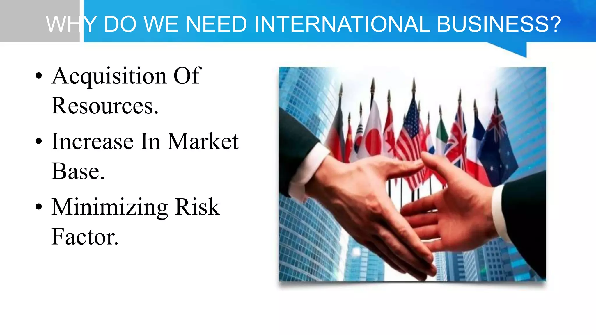Globalisation and its impact on international business environment | PPTX