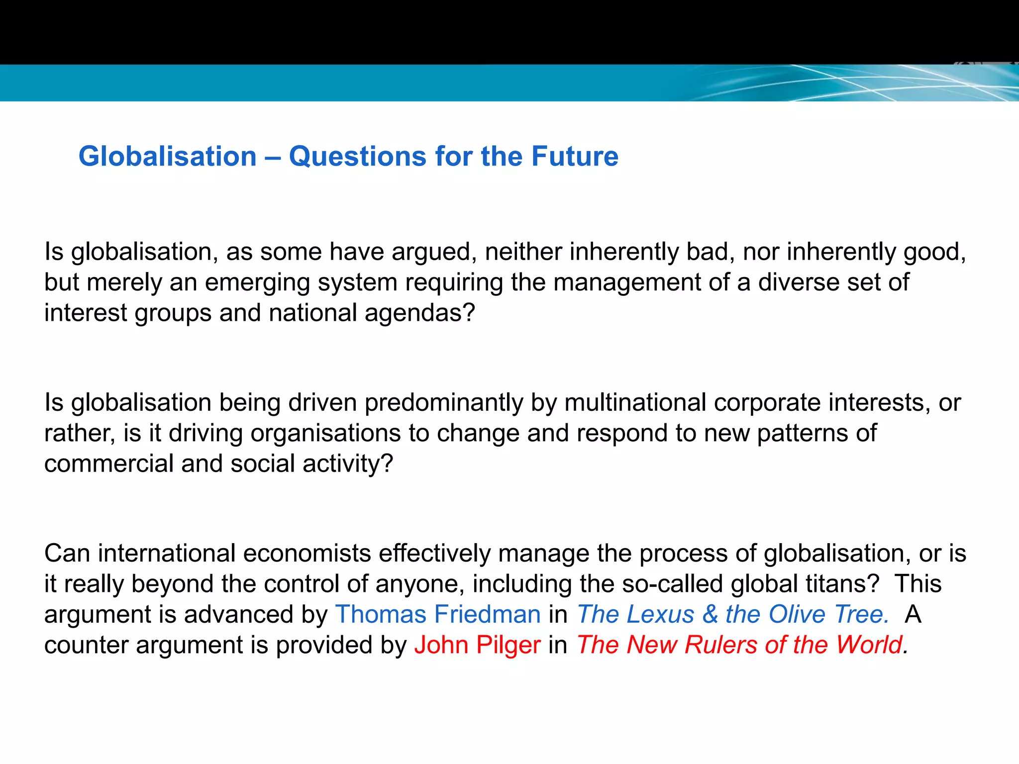 Globalization and its Impact on Organizational Change | PPT