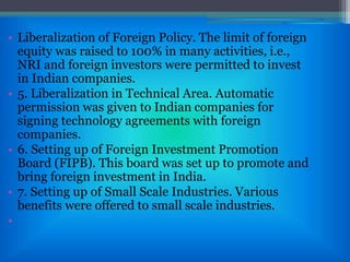 Globalisation and liberalisation | PPTX