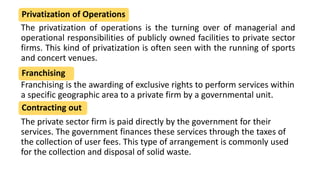 Globalisation and privatisation | PPTX