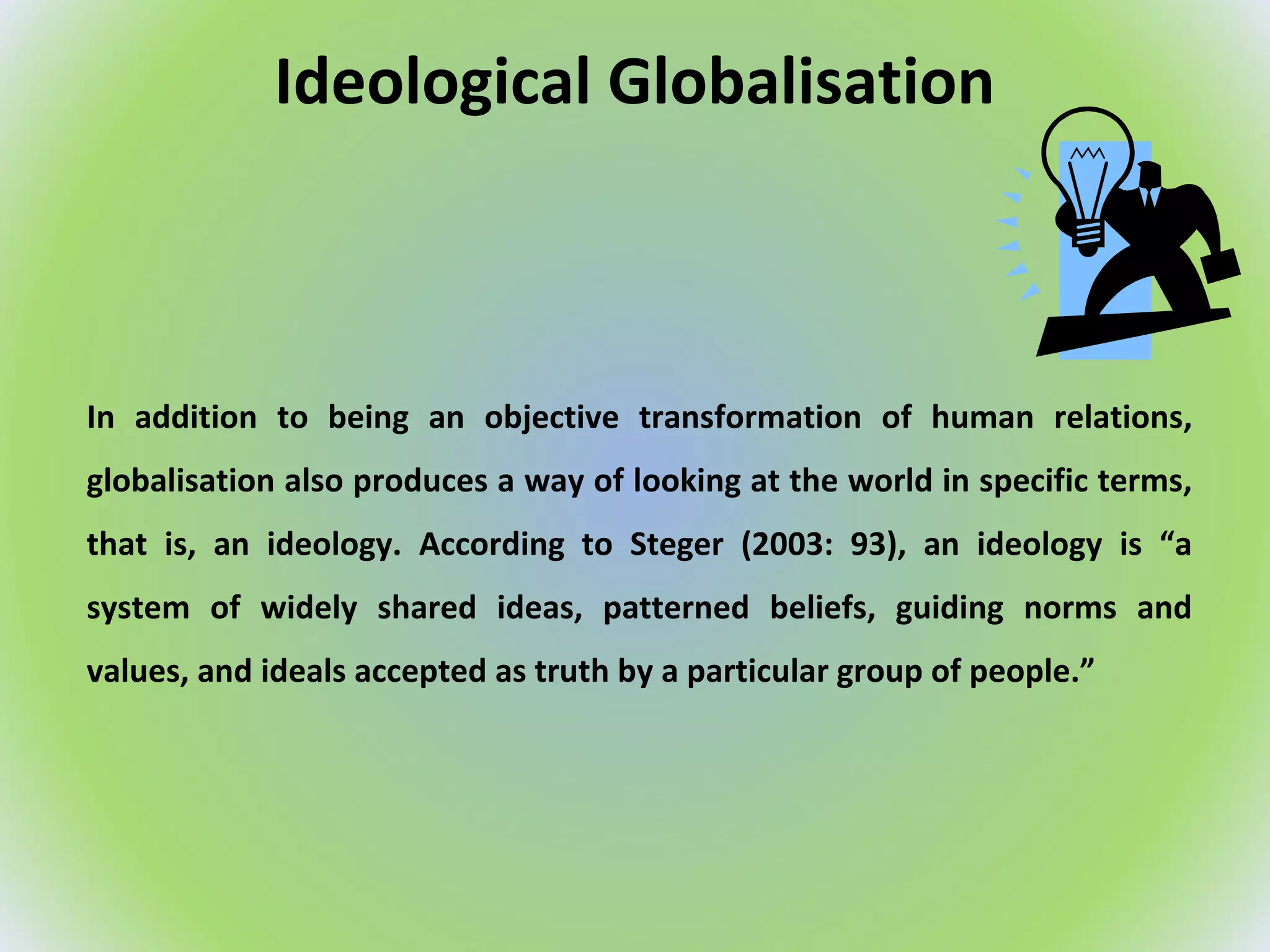 Globalisation and society | PPT