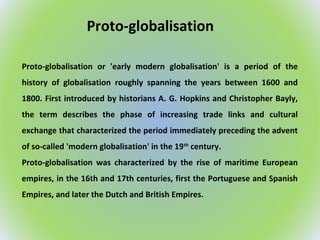 Globalisation and society | PPT