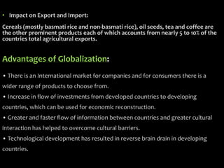 Globalisation and strategies for going global | PPTX