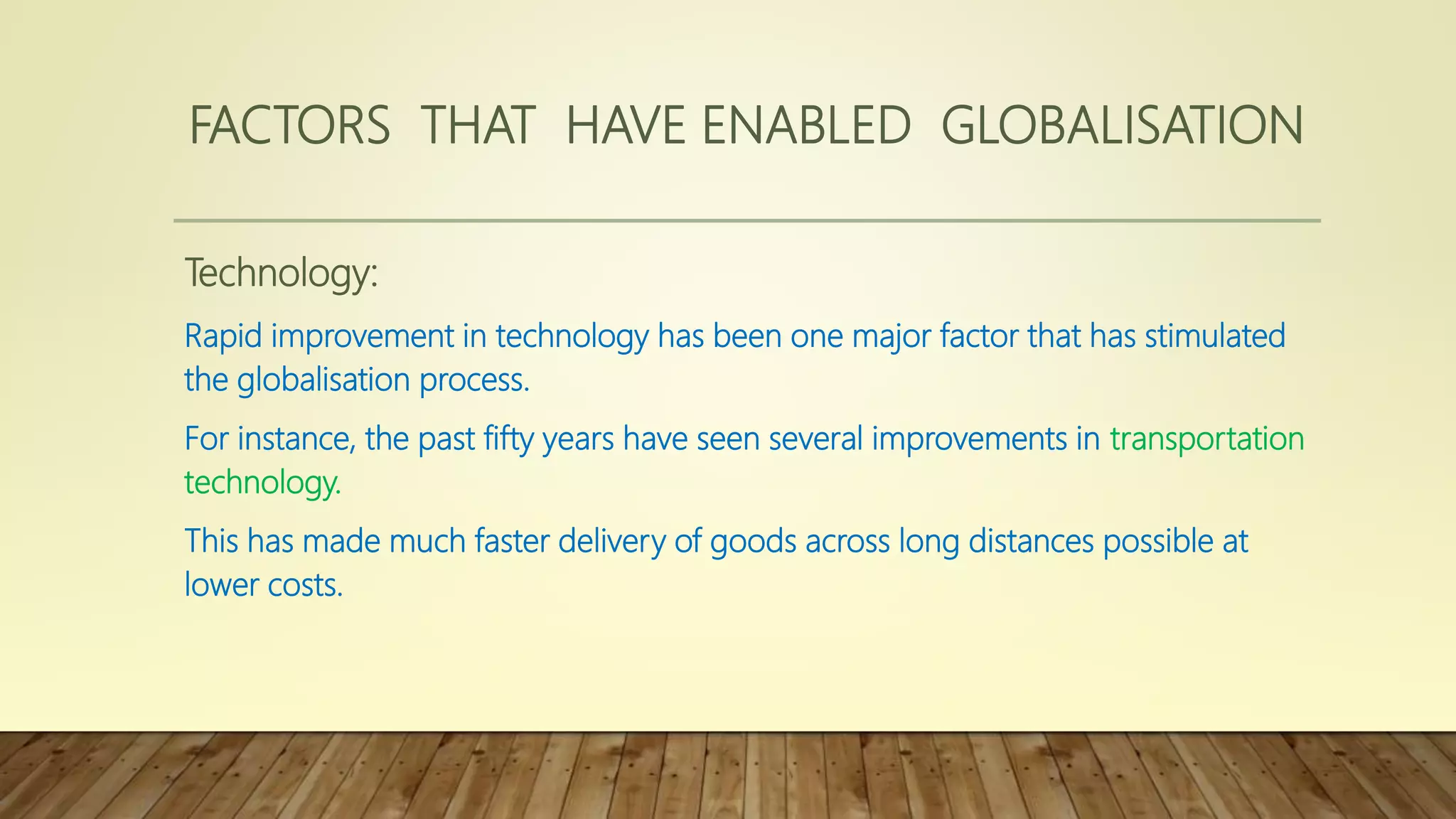 Globalisation and the indian economy | PPTX