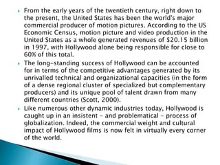 Globalisation in film | PPTX