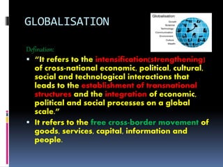 Globalisation in international business | PPTX | Personal Taxes ...