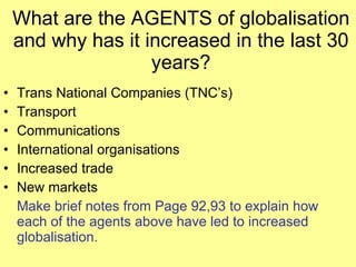Globalisation Year 12 | PPT