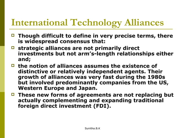 Globalisation of technology | PPT | Business | Business and Finance