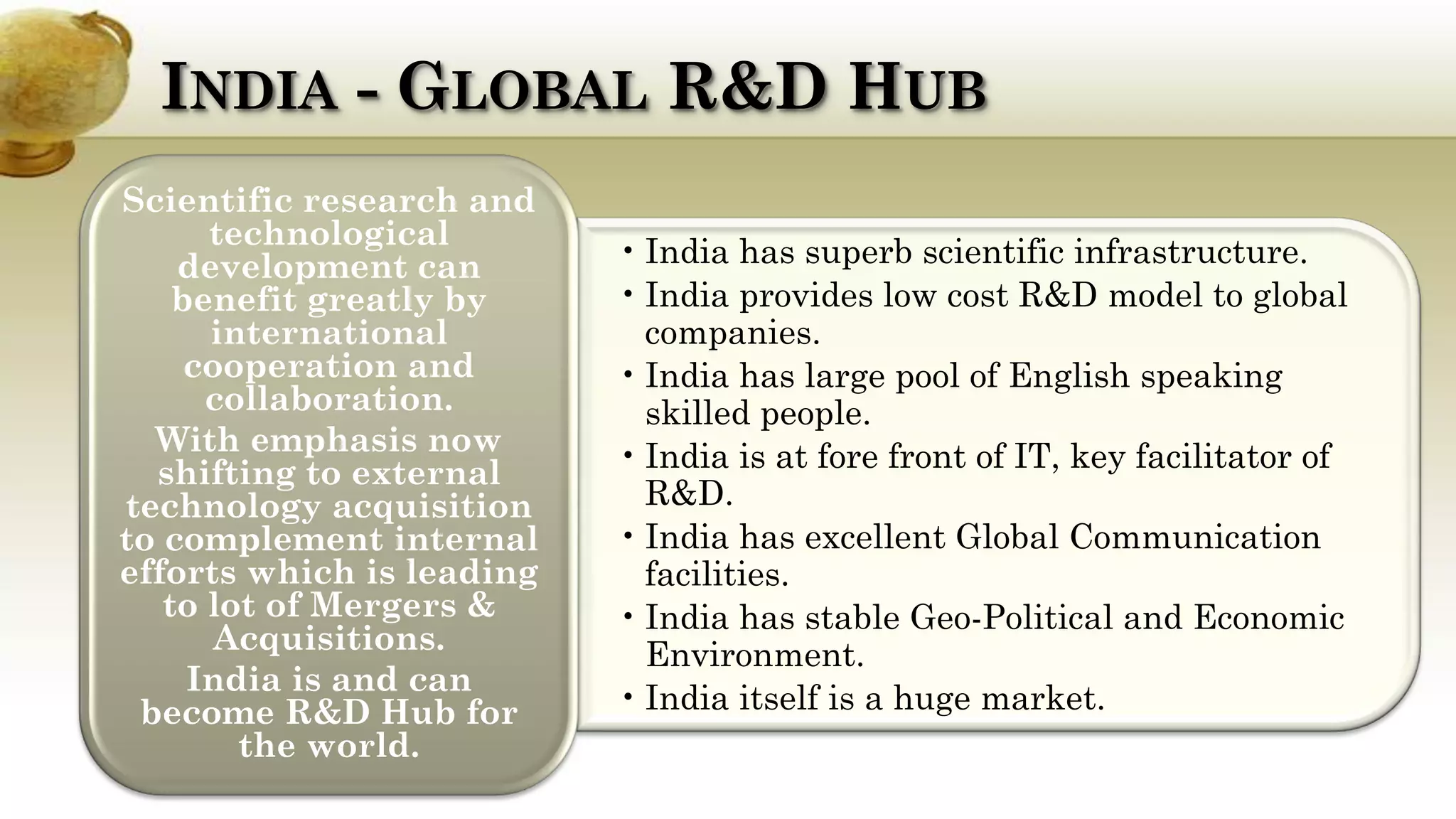 Globalising Research & Development | PPT
