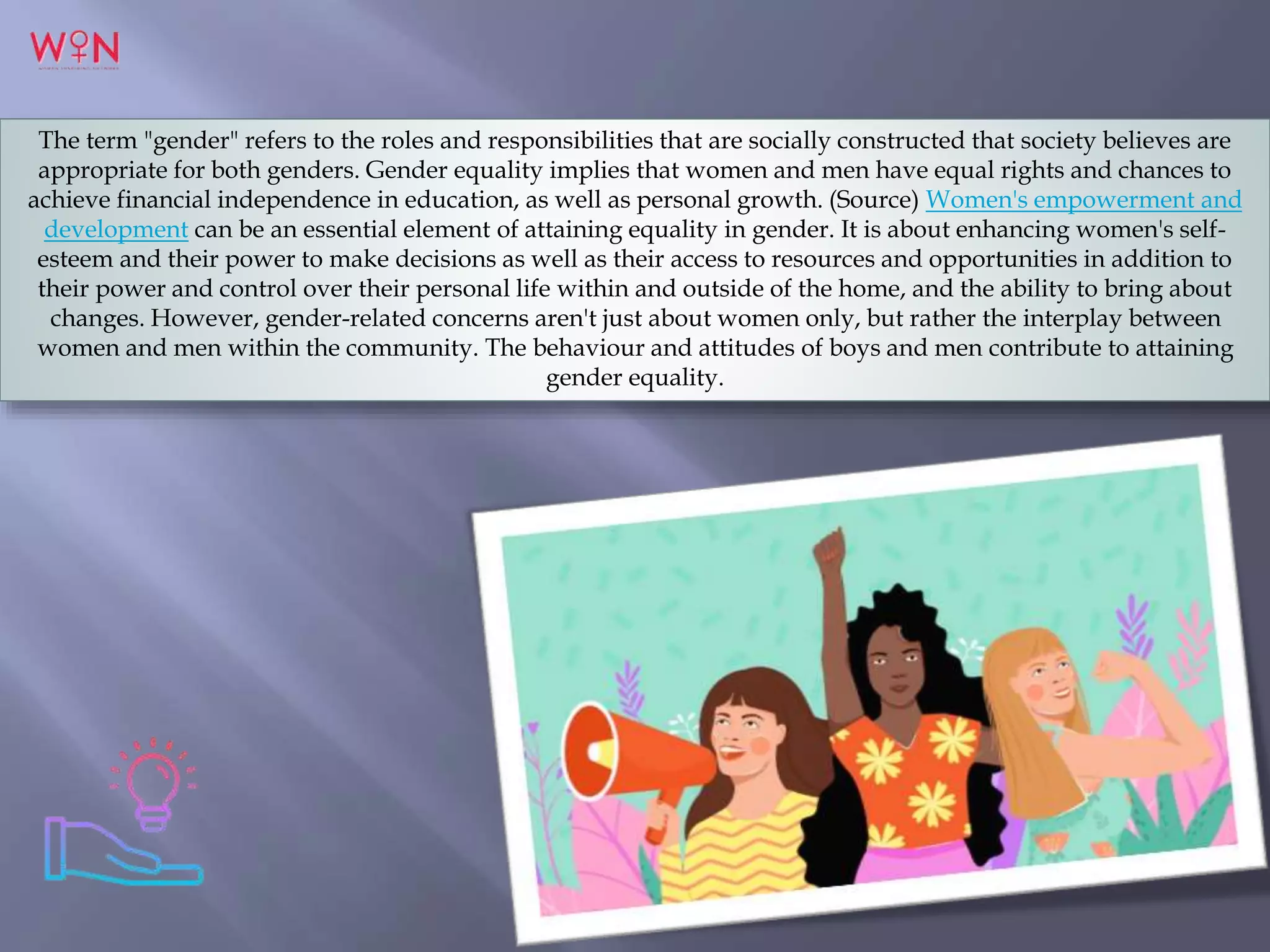 Global Issues Gender Equality and Women’s Empowerment.pptx