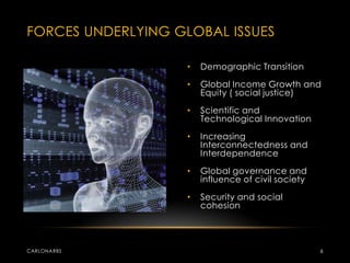Global issues ppt carlo | PPTX