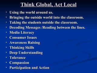 Global Issues Presentation | PPT
