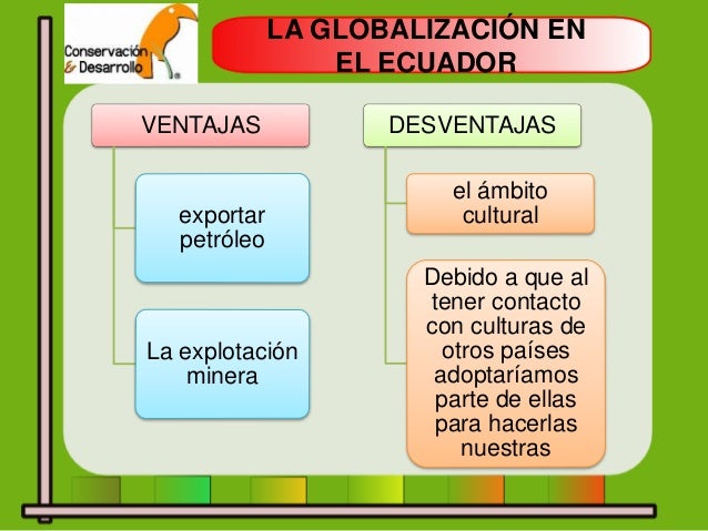 Ventajas Y Desventajas De La Globalizacion En El Marco Del Estado Del