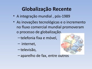 Globalização historia | PPT