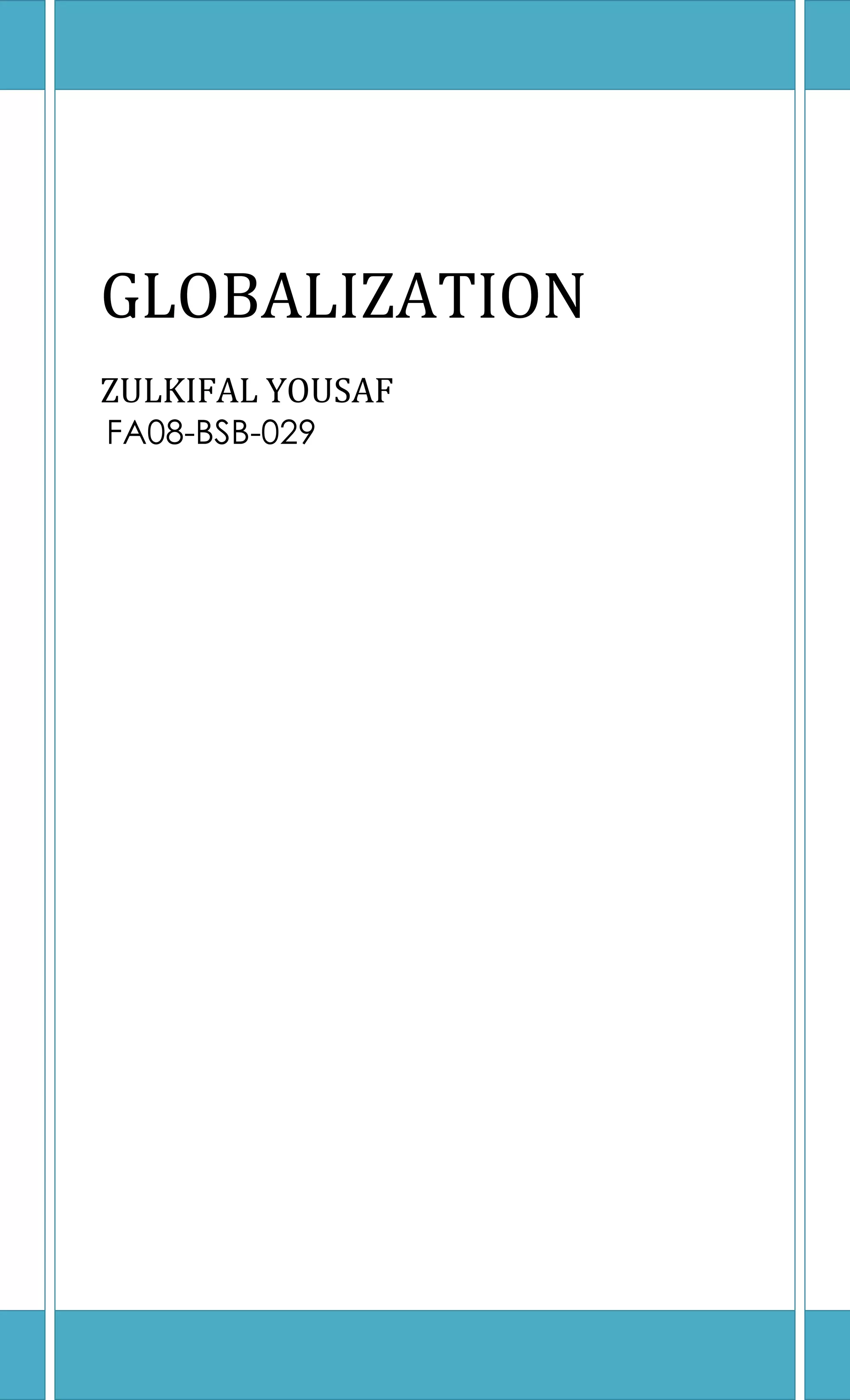 Globalization | DOCX