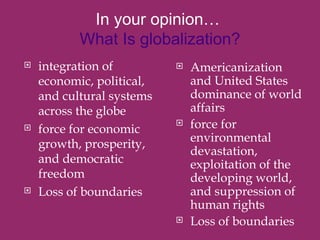 Globalization | PPT