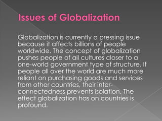 Globalization | PPTX